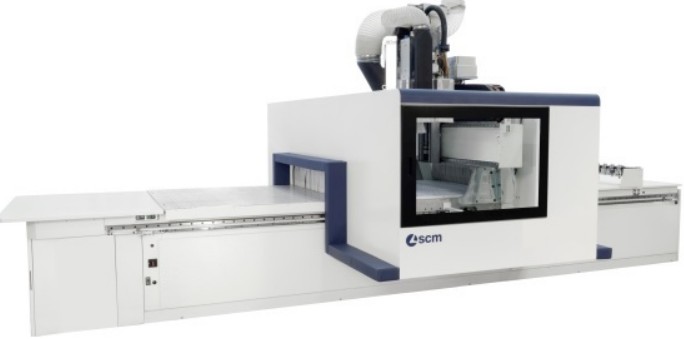 SCM – CNC working center with single table in cell version – Morbidelli ...